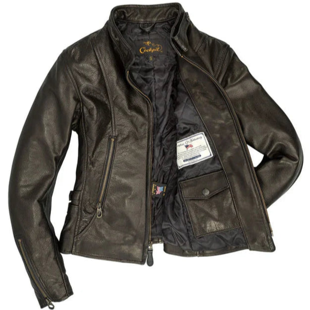 Cockpit USA Women's Cafe Racer Motocross Jacket W71X001 – Legendary USA