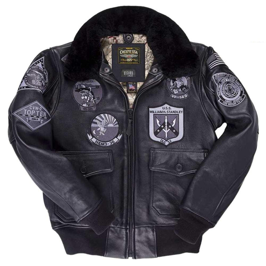 G1 US Navy Leather Flight Jackets | Navy Bomber Jackets – Legendary USA