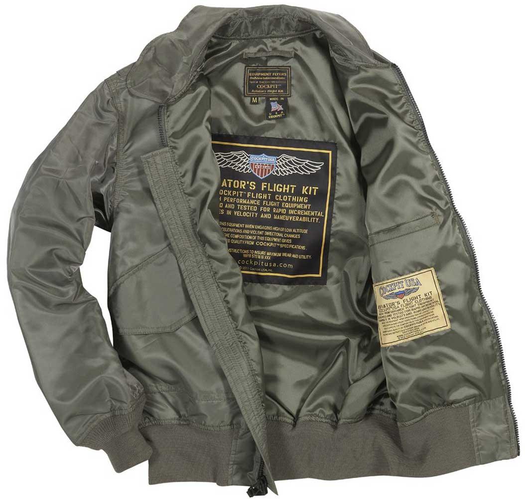 US Navy Flight Jacket | Men's Nylon Jacket | Legendary USA