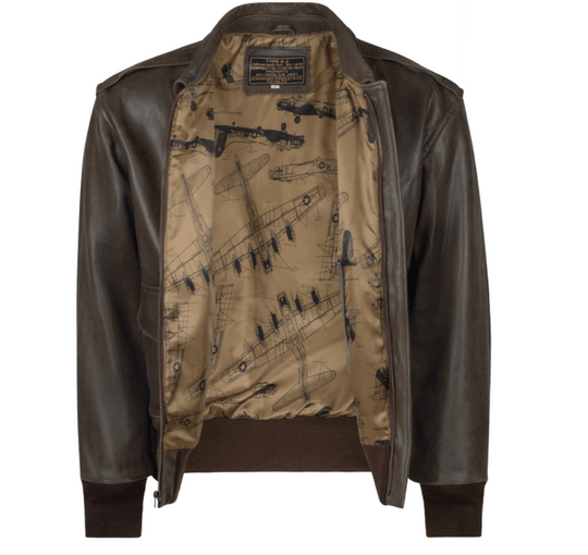 Air Force A-2 Leather Flight Jackets | USAF Bomber Jackets – Legendary USA