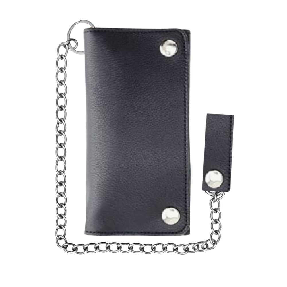 Legendary Horsehide Biker Long Wallet w/ Chain (Made in USA ...