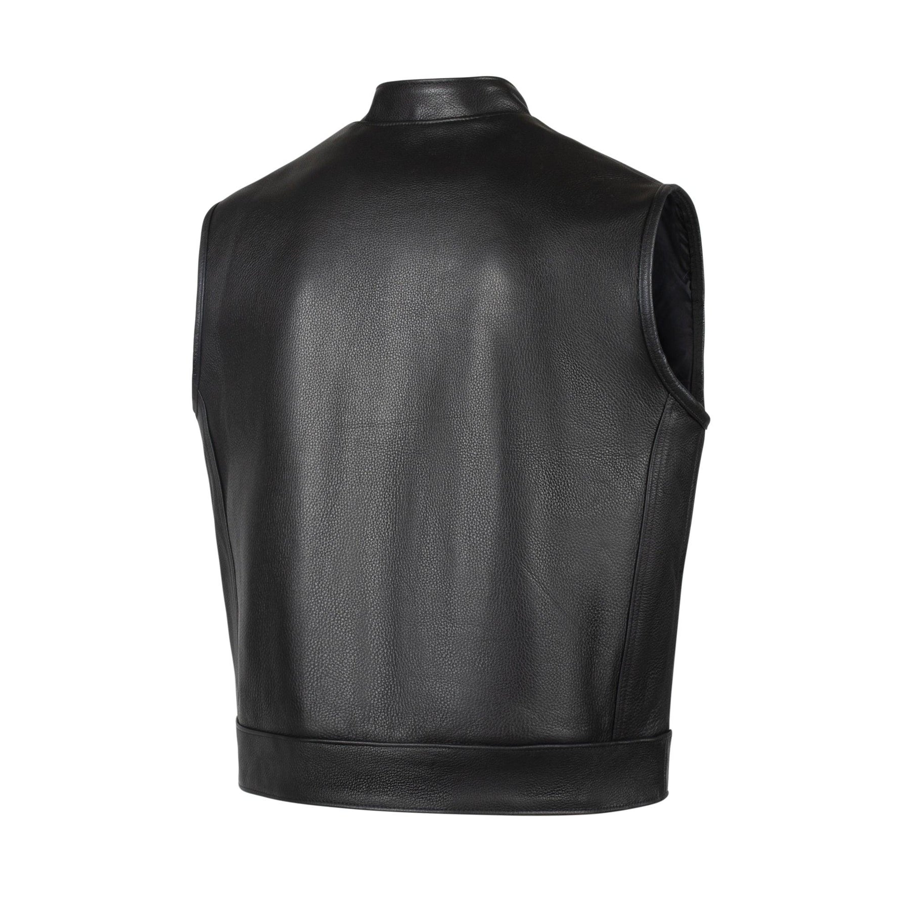 Legendary 'Outlaw' Men's Leather Motorcycle Vest | Legendary USA