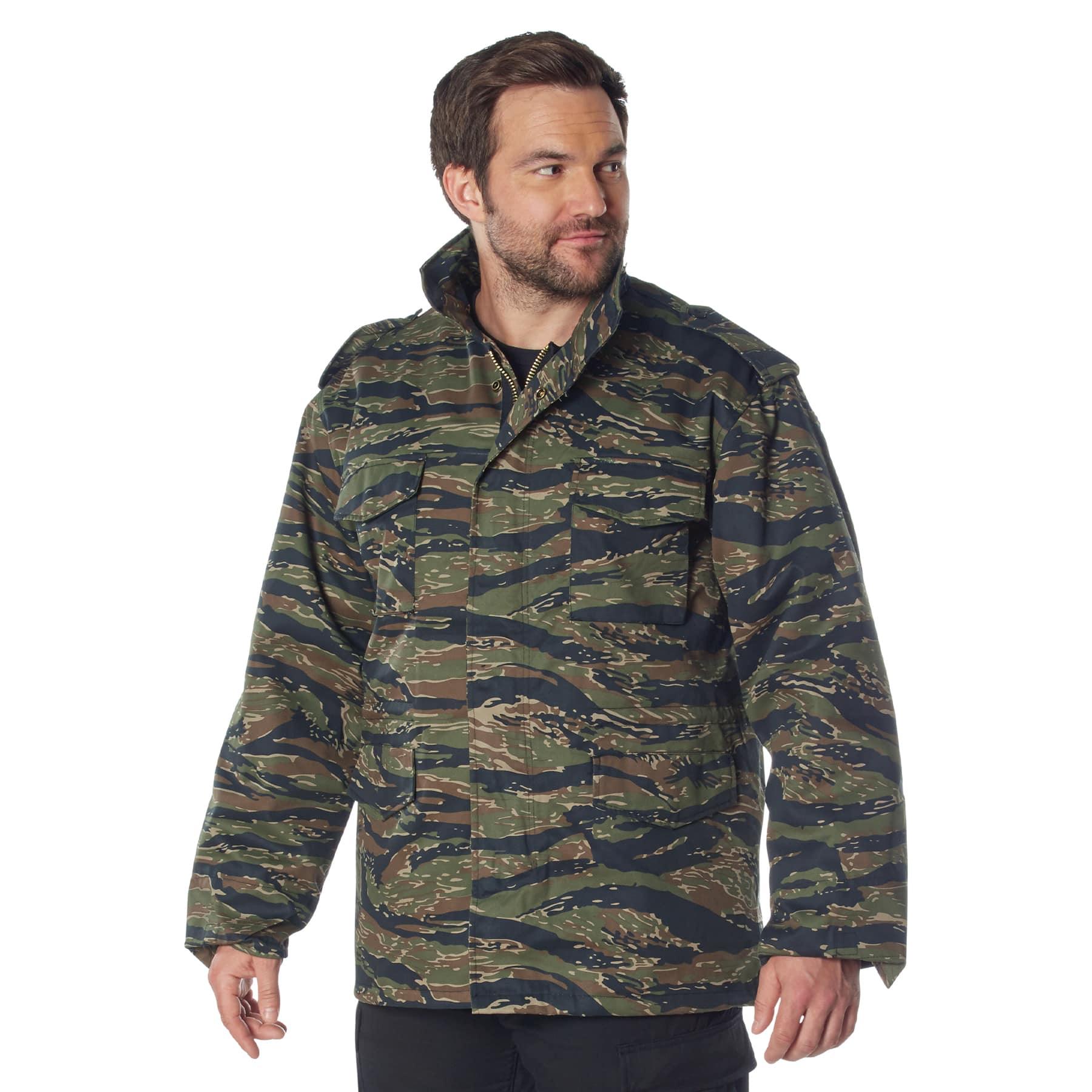 Mens Camo M-65 Field Jacket by Rothco – Legendary USA