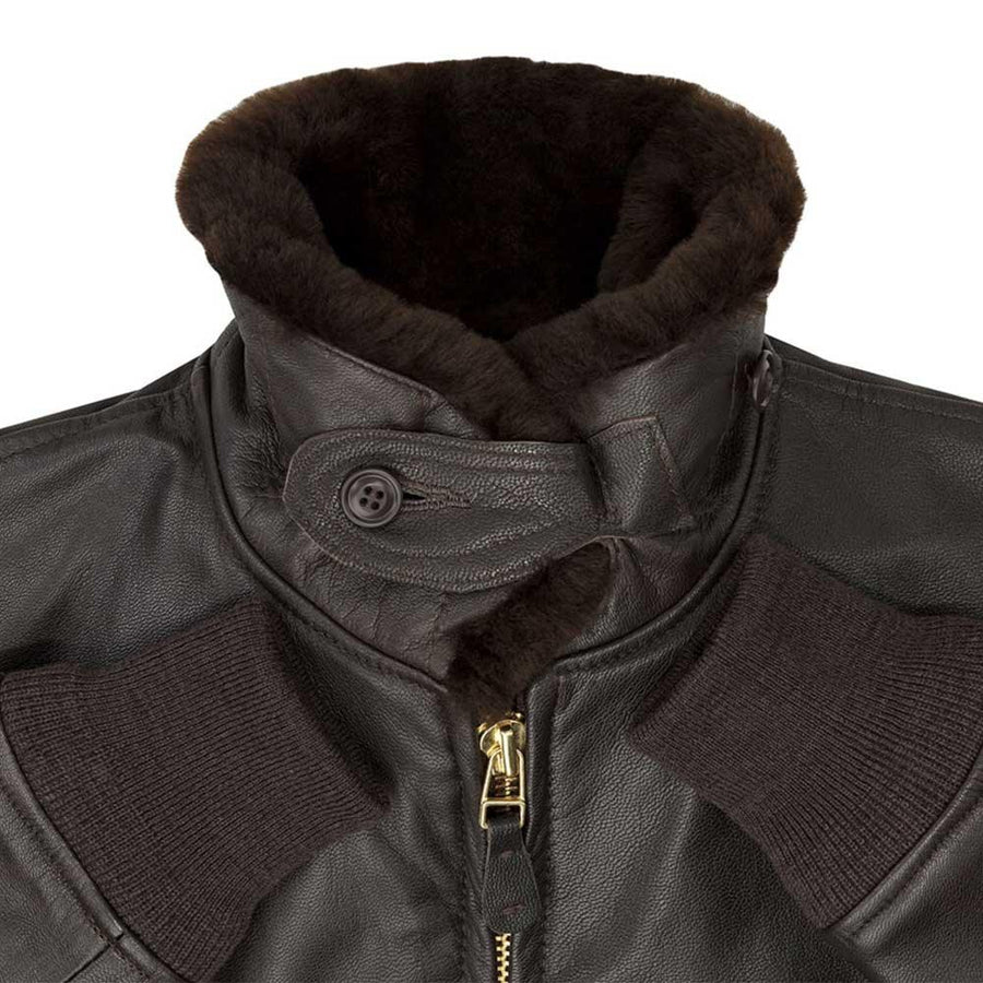 USN G1 Leather Flight Jacket | Men's Goatskin Leather Jacket ...