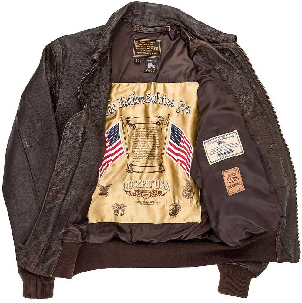 Leather Pilot Jacket | Pilot Flight Jacket | Legendary USA