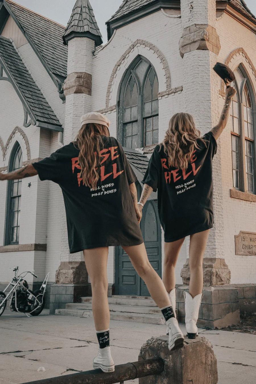 Hell Babes BBC X HB Hellraiser Tee – Legendary USA